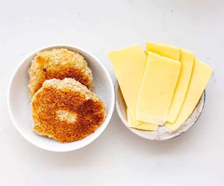 Chicken Patty Sandwich With Honey Mustard Sauce
